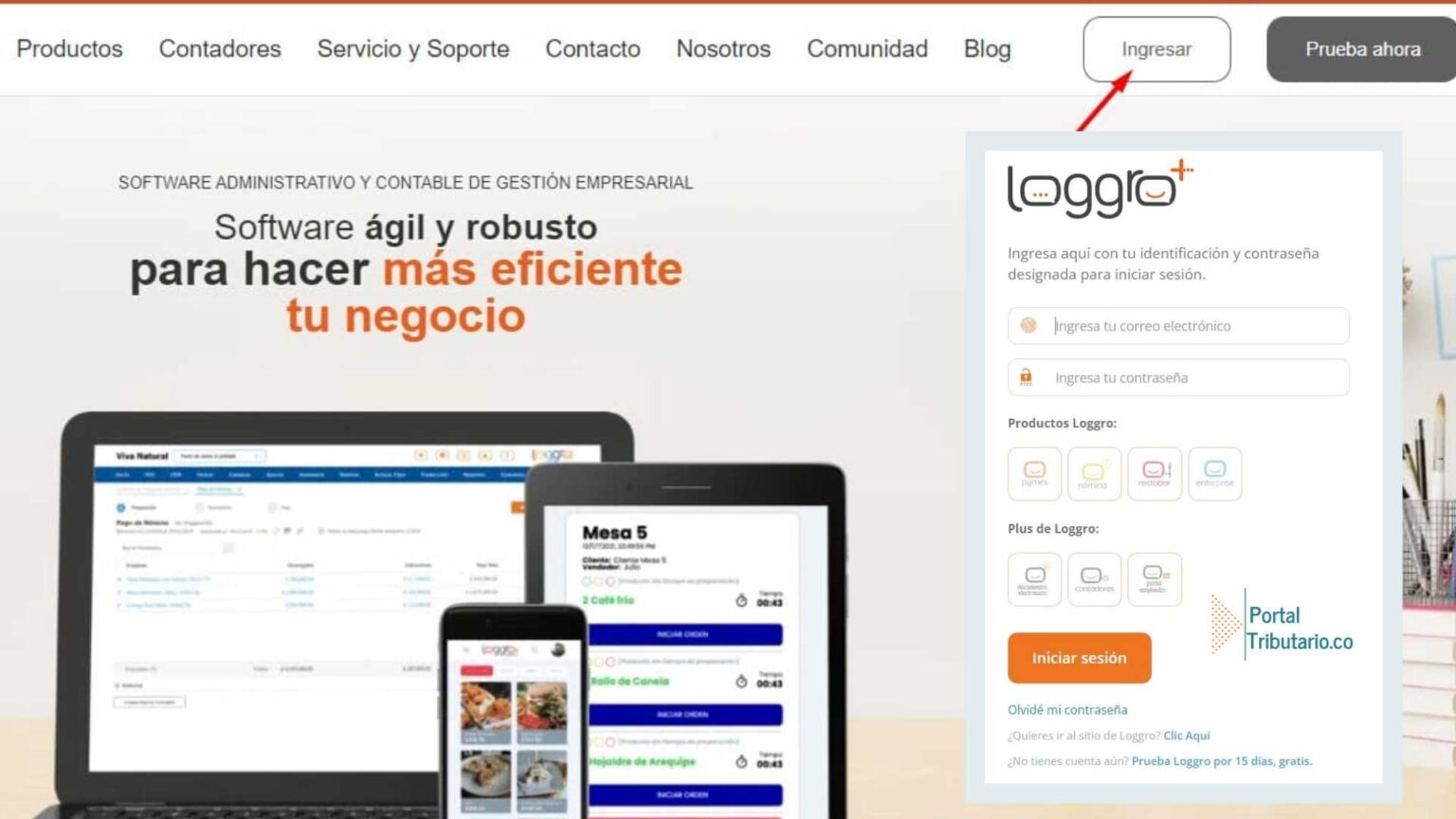Como ingresar a loggro | Login